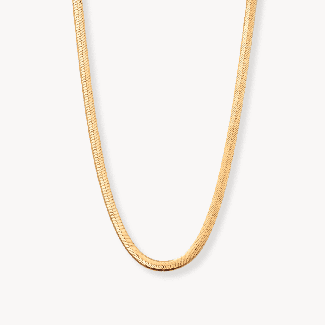 4MM Snake Chain Necklace – Omni Aura Jewelry